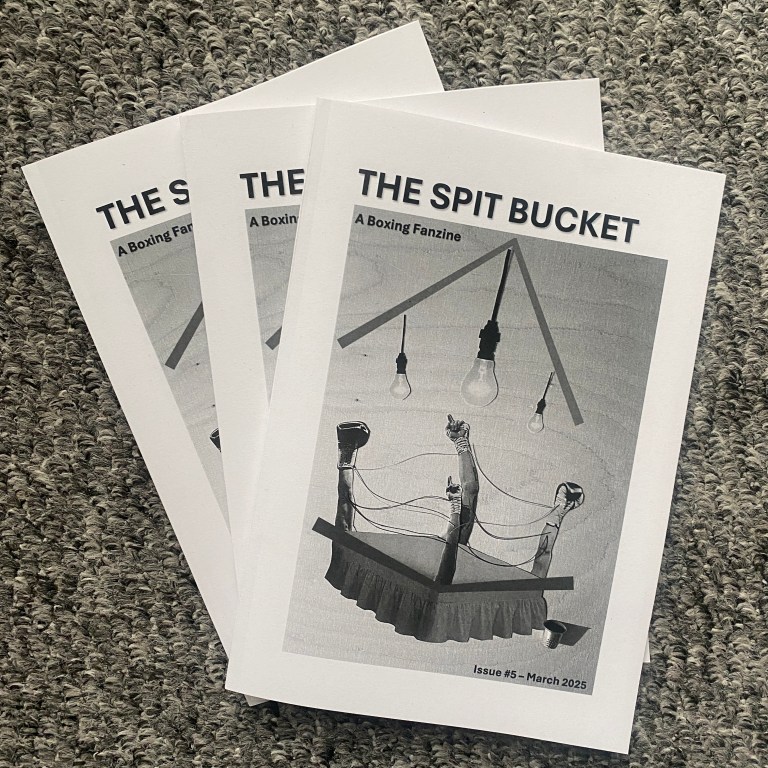 The Spit Bucket – a boxing fanzine – Writers on Boxing